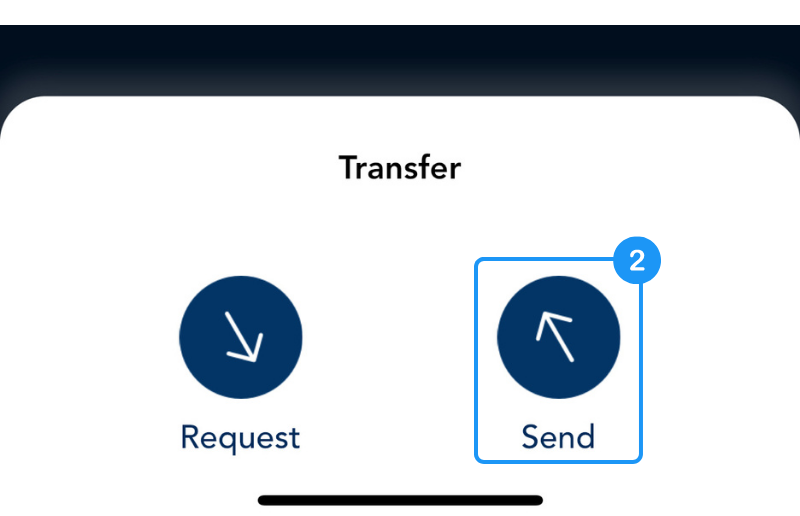 How do I send USDC to a contact? - Senit