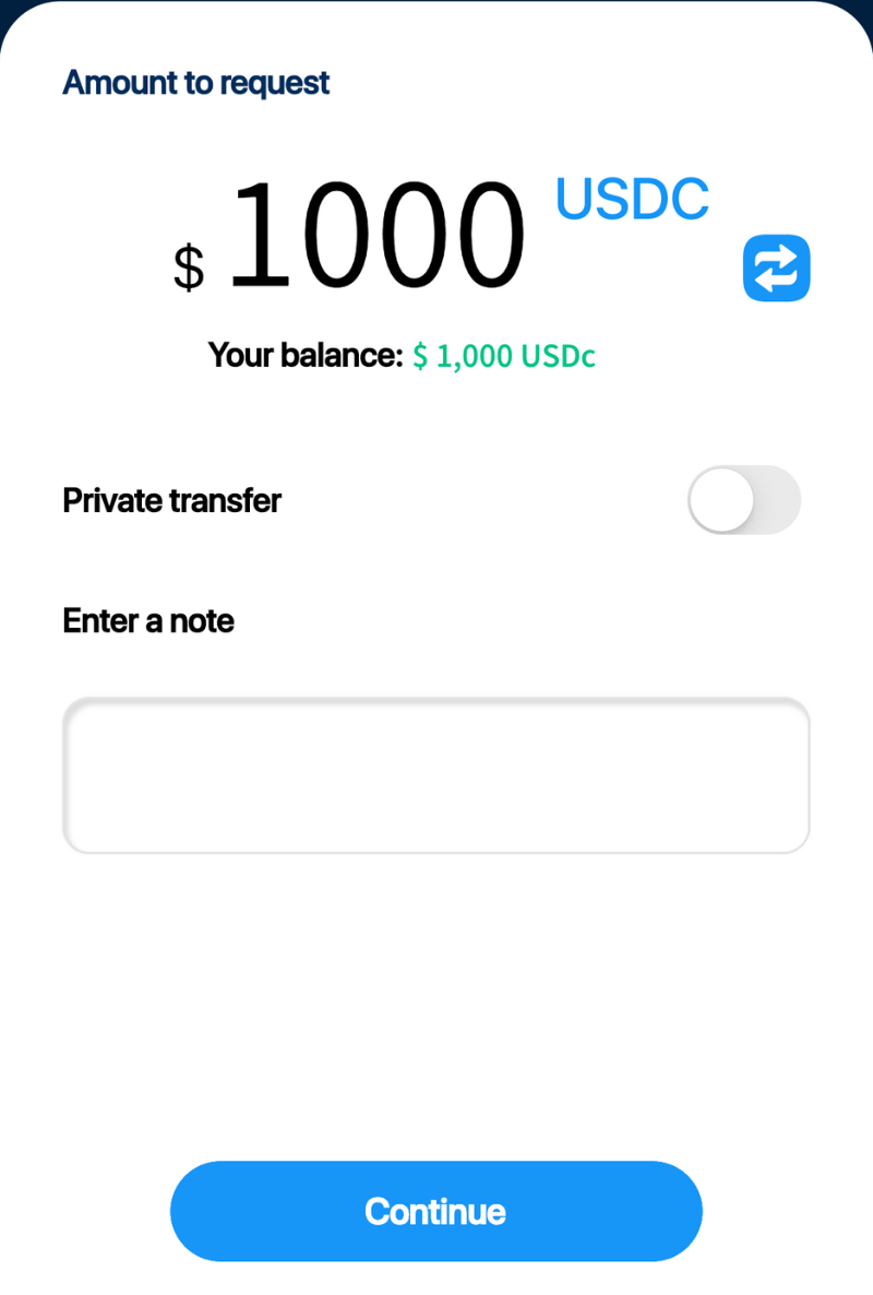 How do I request Funds? - Senit