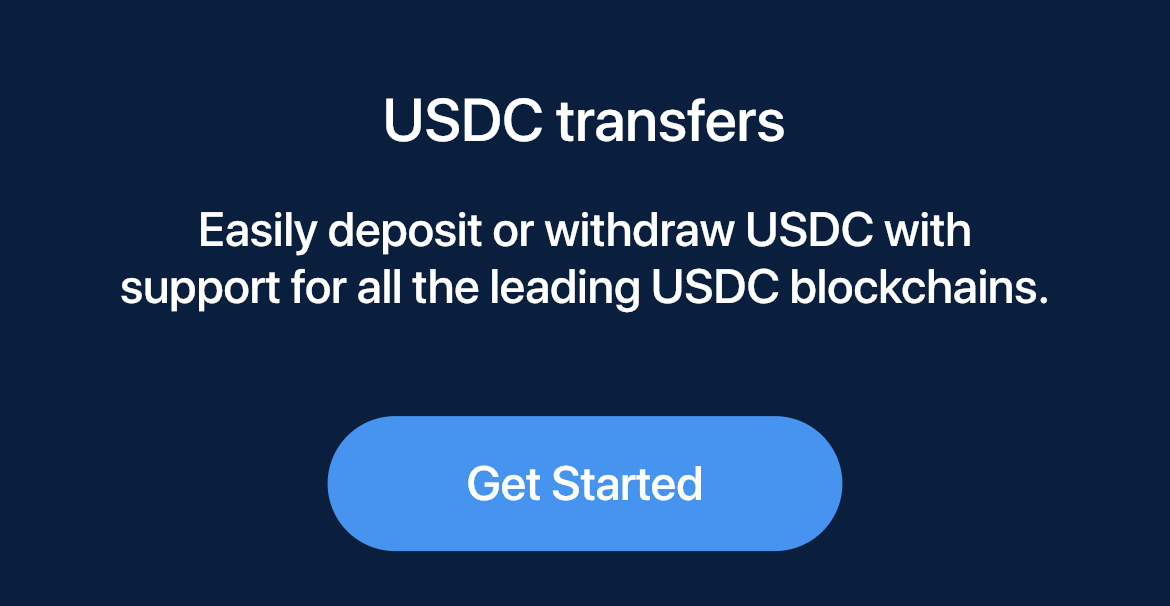 How do I create a USDC Deposit Address? - Senit