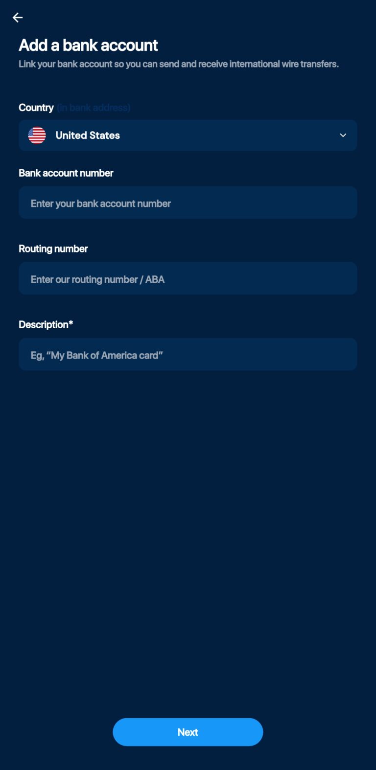 How do I add a bank account? - Senit