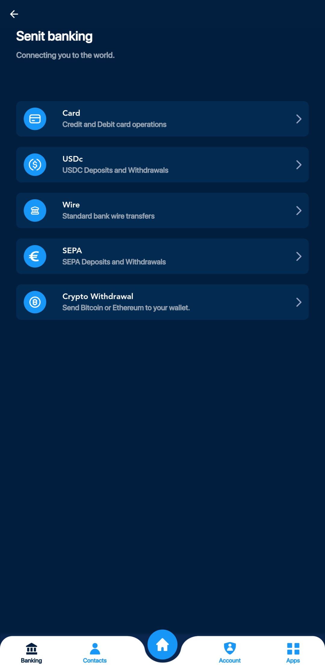 How do I share my deposit address to receive transfers from others? - Senit