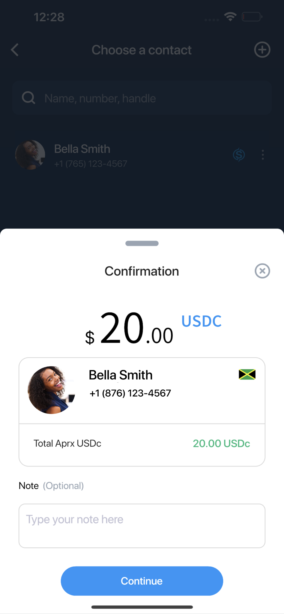 How do I request Funds from a Contact? - Senit